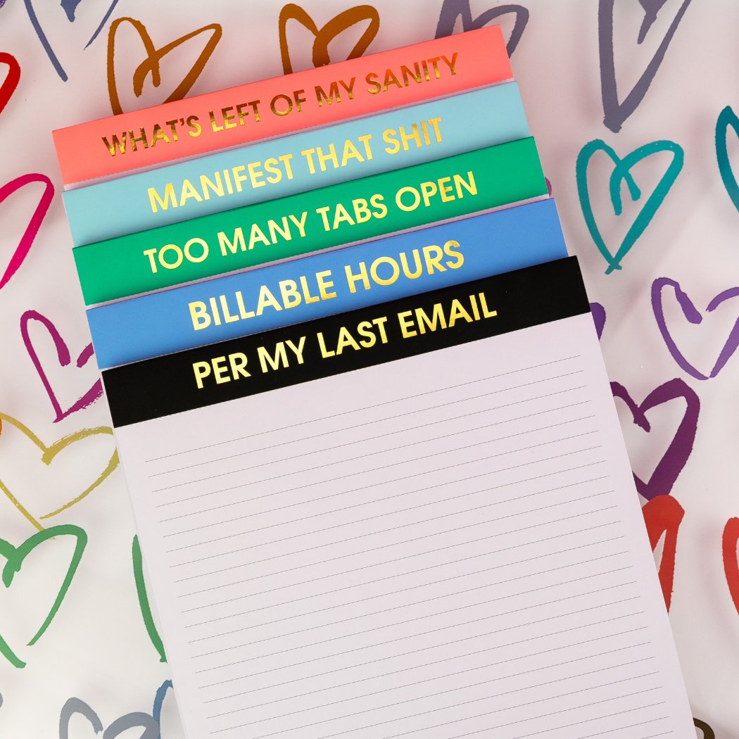 NEW LARGE MEMO PADS – Chez Gagné Wholesale